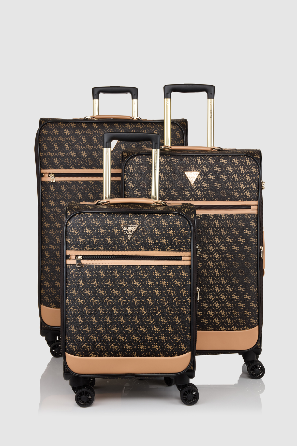 Guess Logo Affair 3pc Suitcase Set – Strandbags New Zealand