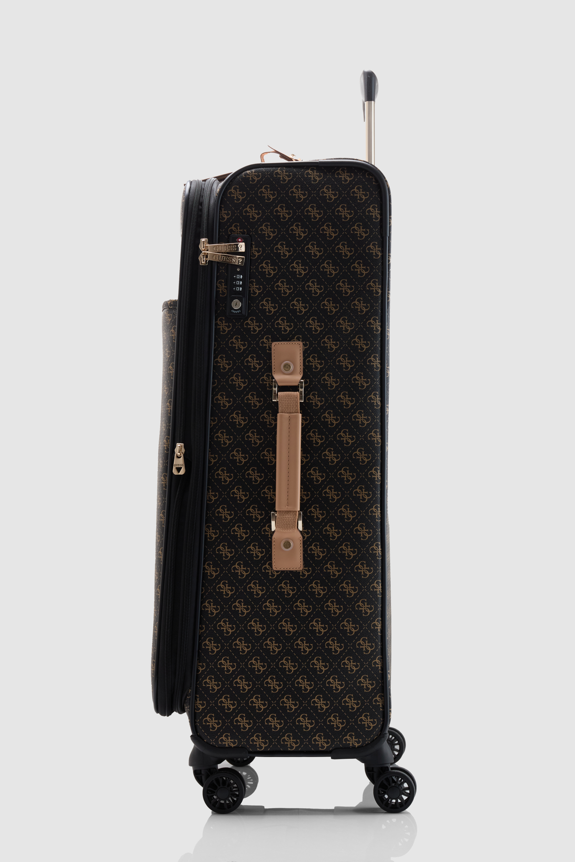 Guess Logo Bask Check-In 79cm Suitcase – Strandbags New Zealand