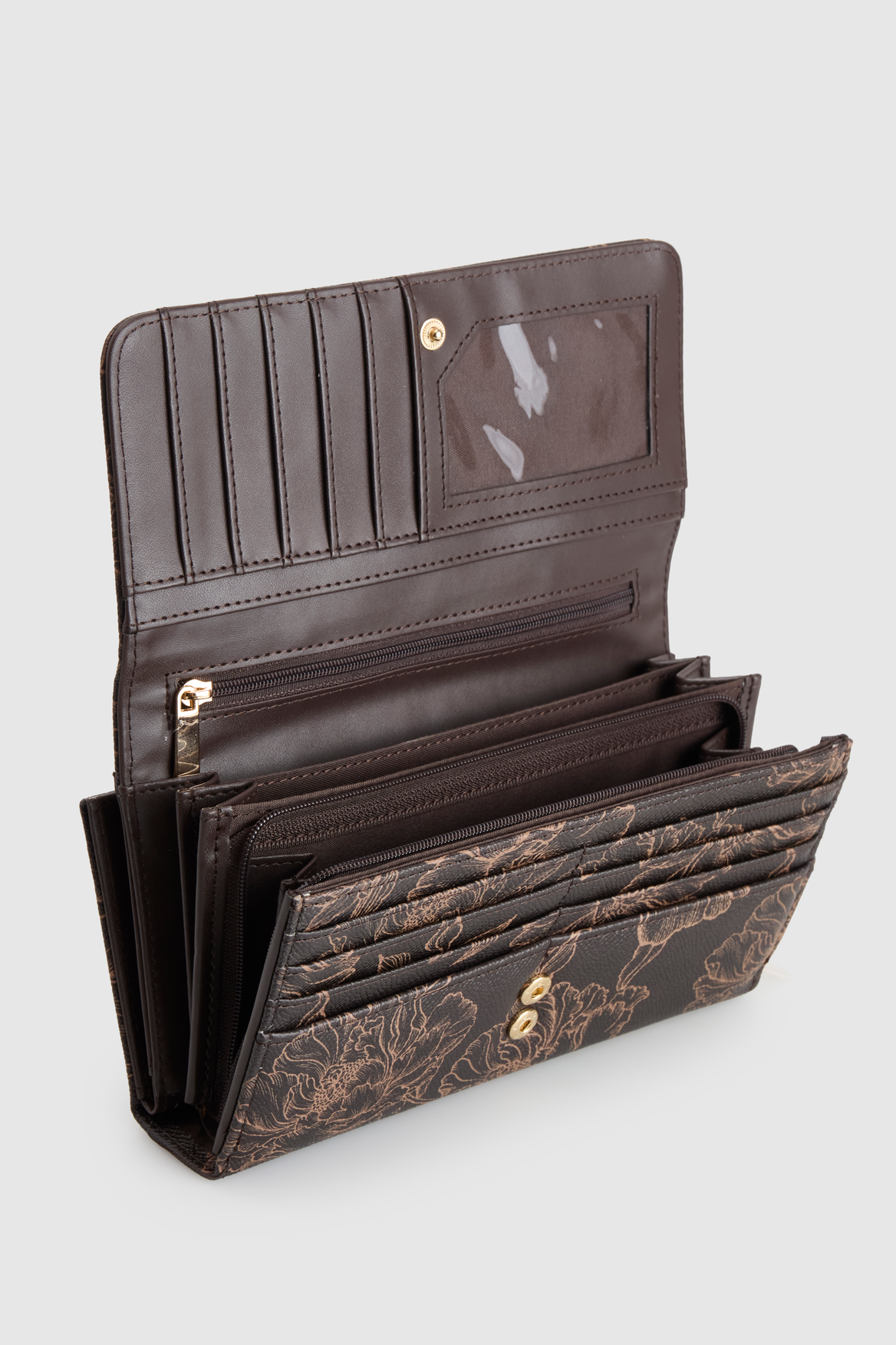 Laura Jones Floral Large Wallet – Strandbags New Zealand